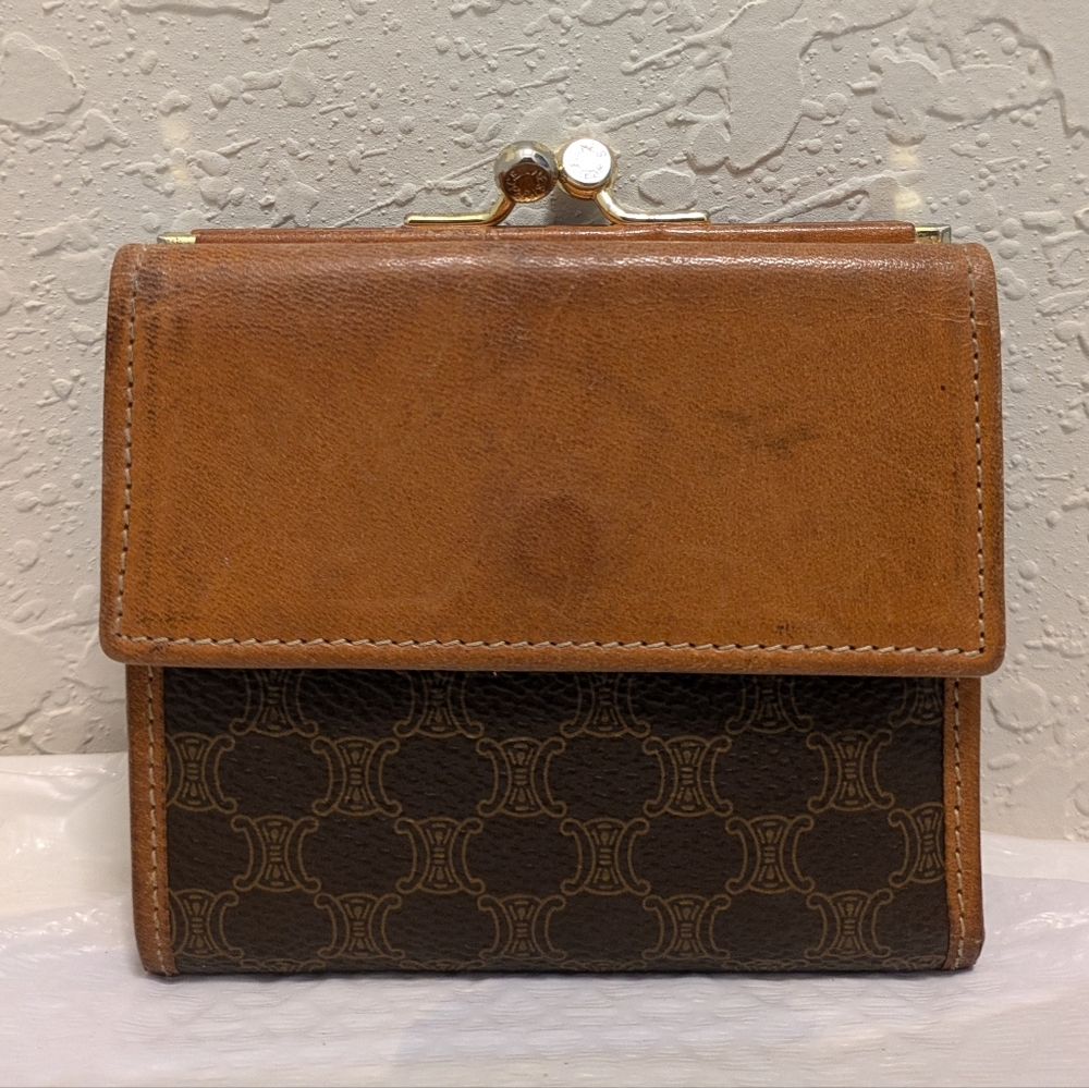 Celine Macadam 2 Sided Wallet - Gem